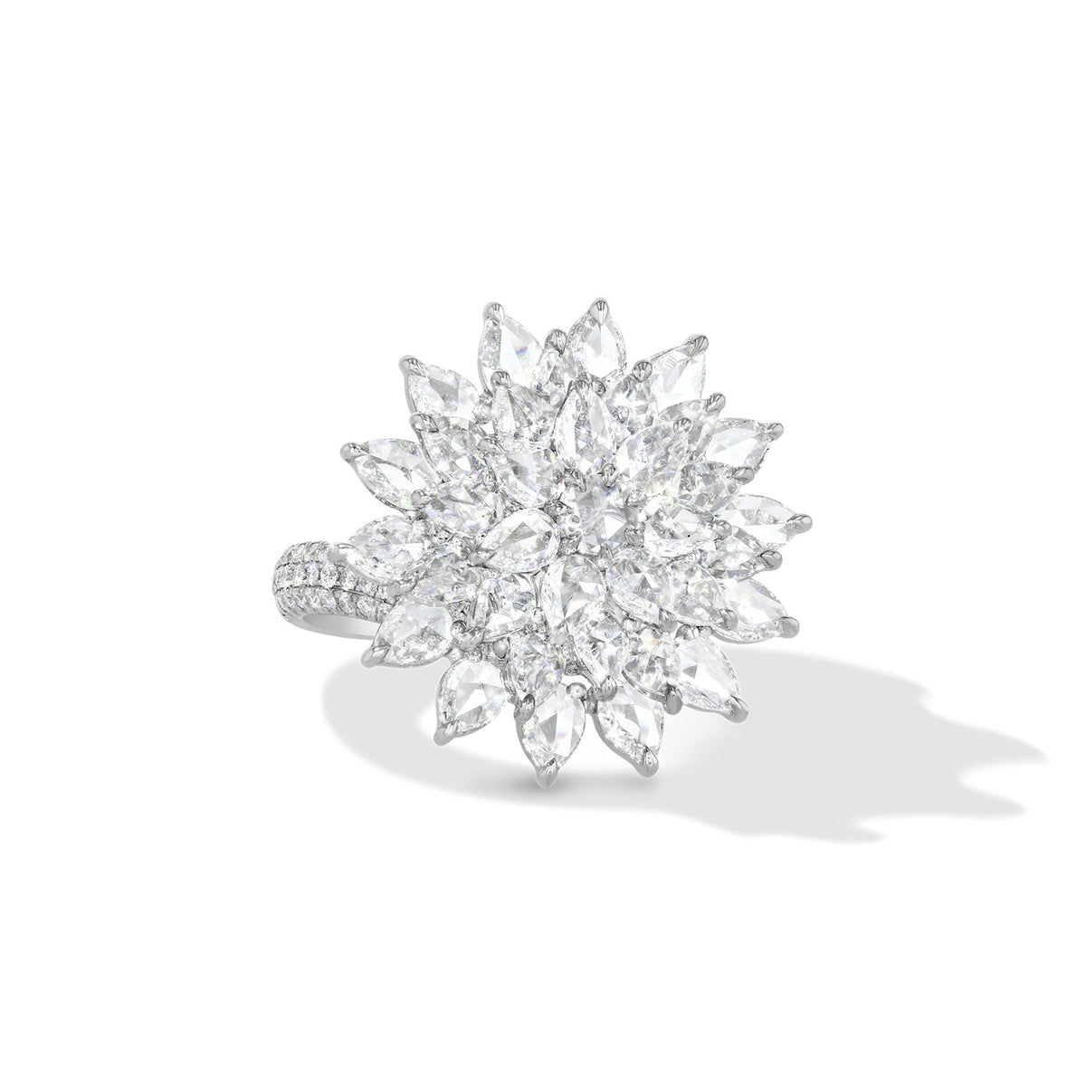 Eclat Spiked Diamond Ring | 64Facets Fine Jewelry