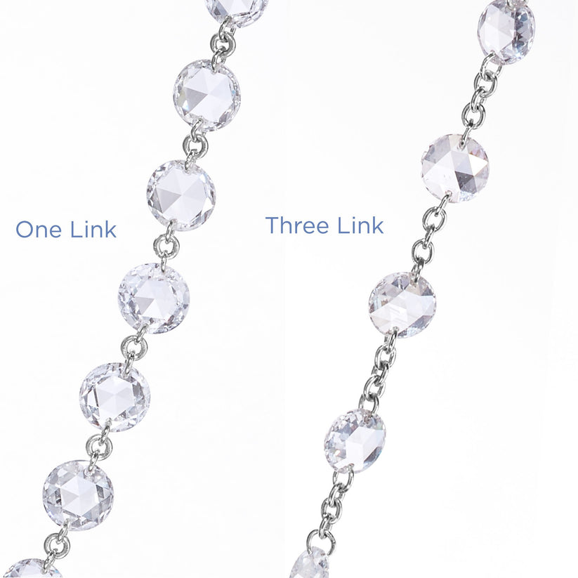 Rose Cut Diamond Chain Necklace I 64Facets Fine Jewelry